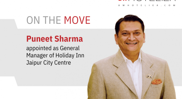 Puneet Sharma takes over as General Manager of Holiday Inn Jaipur - BW Hotelier